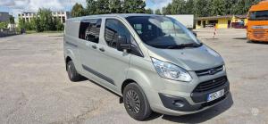 Pelēks Ford Transit Custom 2014 Raseiniai, ar dzinēja tilpumu 2.20 L un nobraukumu 215 tūkst. km par 8000 €, foto 3 vietnē AUTOMOTO.COM.LV