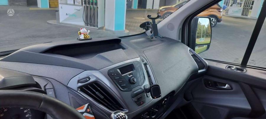 Pelēks Ford Transit Custom 2014 Viļņa, ar dzinēja tilpumu 2.20 L un nobraukumu 175 tūkst. km par 8299 €, foto 7 vietnē AUTOMOTO.COM.LV