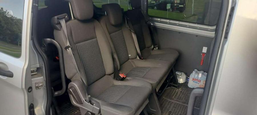 Pelēks Ford Transit Custom 2014 Viļņa, ar dzinēja tilpumu 2.20 L un nobraukumu 175 tūkst. km par 8299 €, foto 8 vietnē AUTOMOTO.COM.LV