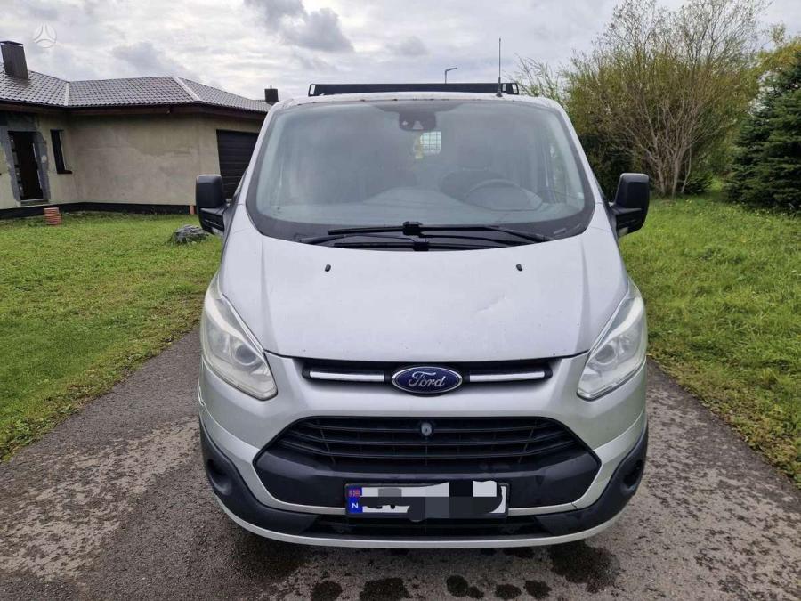 Pelēks Ford Transit Custom 2014 Klaipėda, ar dzinēja tilpumu 0.00 L un nobraukumu 440 tūkst. km par 3700 €, foto 1 vietnē AUTOMOTO.COM.LV