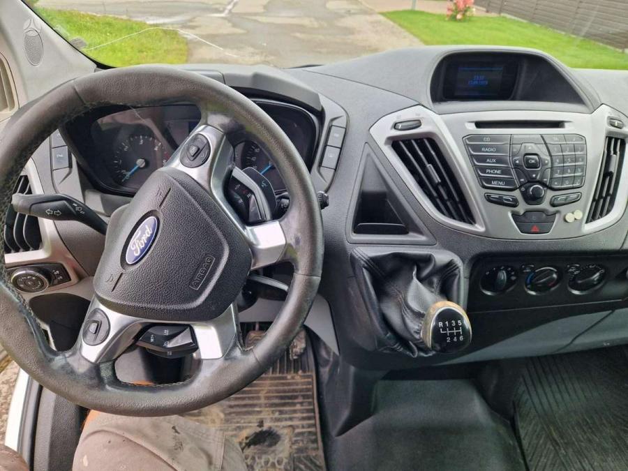Pelēks Ford Transit Custom 2014 Klaipėda, ar dzinēja tilpumu 0.00 L un nobraukumu 440 tūkst. km par 3700 €, foto 12 vietnē AUTOMOTO.COM.LV