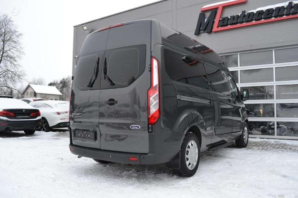 Grey Ford Transit Custom 2015 in Vilnius, with an engine capacity of 2.20 L and mileage of 213 thousand km for 12000 €, photo 10 on AUTOMOTO.COM.LV