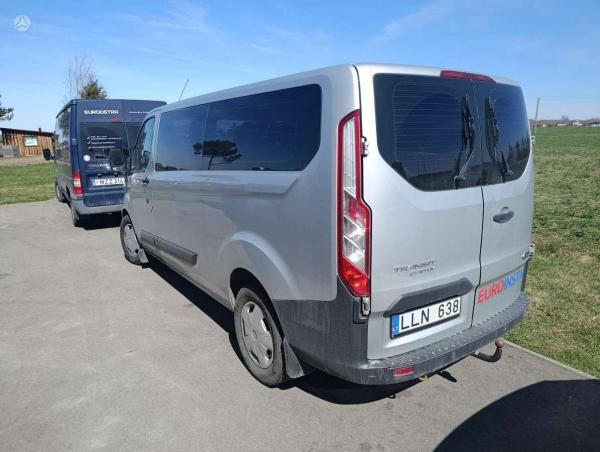 Pelēks Ford Transit Custom 2015 Klaipėda, ar dzinēja tilpumu 2.20 L un nobraukumu 234 tūkst. km par 8200 €, foto 3 vietnē AUTOMOTO.COM.LV