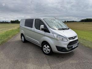 Grey Ford Transit Custom 2015 in Prienai, with an engine capacity of 2.20 L and mileage of 245 thousand km for 5350 €, photo  on AUTOMOTO.COM.LV