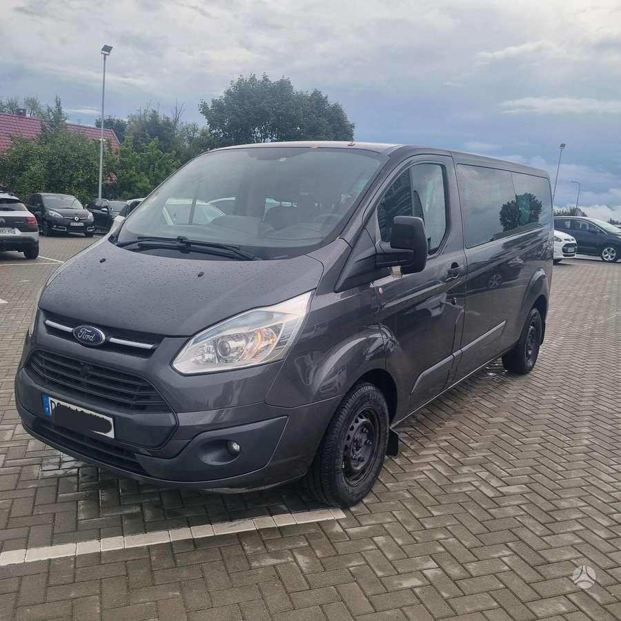 Pelēks Ford Transit Custom 2015 Tauragė, ar dzinēja tilpumu 2.20 L un nobraukumu 223 tūkst. km par 9600 €, foto 1 vietnē AUTOMOTO.COM.LV
