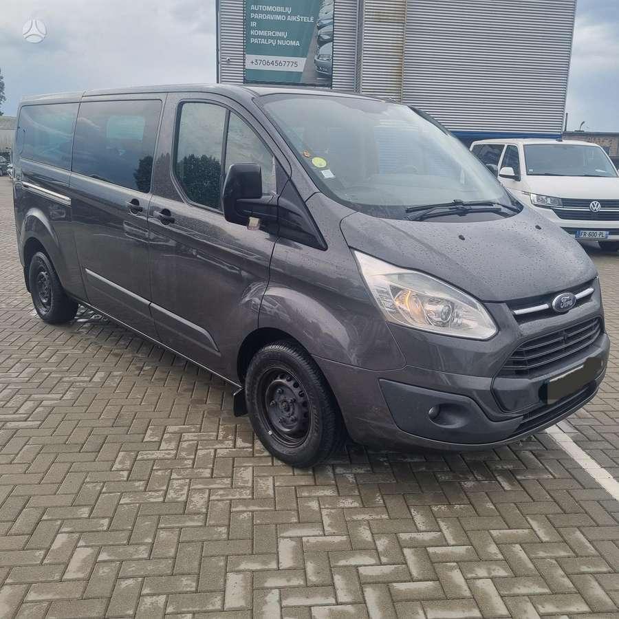 Pelēks Ford Transit Custom 2015 Tauragė, ar dzinēja tilpumu 2.20 L un nobraukumu 223 tūkst. km par 9600 €, foto 3 vietnē AUTOMOTO.COM.LV