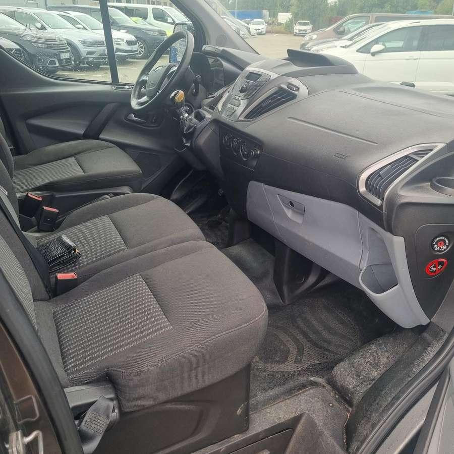Pelēks Ford Transit Custom 2015 Tauragė, ar dzinēja tilpumu 2.20 L un nobraukumu 223 tūkst. km par 9600 €, foto 8 vietnē AUTOMOTO.COM.LV