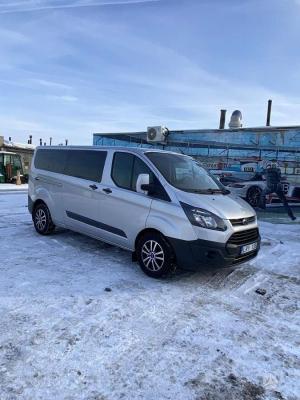 Pelēks Ford Transit Custom 2016 Marijampole, ar dzinēja tilpumu 2.00 L un nobraukumu 128 tūkst. km par 16800 €, foto  vietnē AUTOMOTO.COM.LV