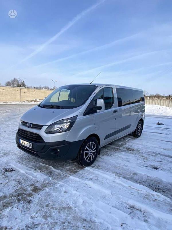 Pelēks Ford Transit Custom 2016 Marijampole, ar dzinēja tilpumu 2.00 L un nobraukumu 128 tūkst. km par 16800 €, foto 2 vietnē AUTOMOTO.COM.LV