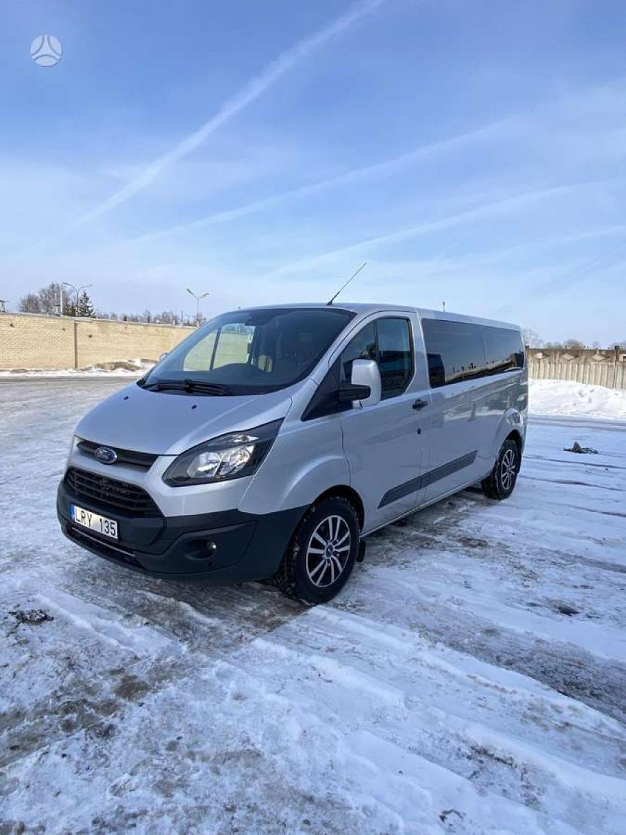 Pelēks Ford Transit Custom 2016 Marijampole, ar dzinēja tilpumu 2.00 L un nobraukumu 128 tūkst. km par 16800 €, foto 2 vietnē AUTOMOTO.COM.LV