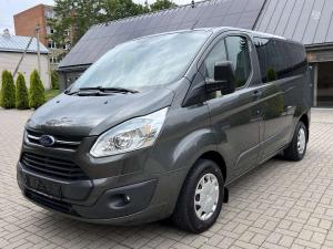 Grey Ford Transit Custom 2016 in Kedainiai, with an engine capacity of 2.20 L and mileage of 230 thousand km for 12800 €, photo 19 on AUTOMOTO.COM.LV