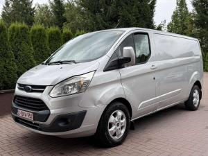 Grey Ford Transit Custom 2016 in Utena, with an engine capacity of 2.00 L and mileage of 330 thousand km for 5450 €, photo  on AUTOMOTO.COM.LV