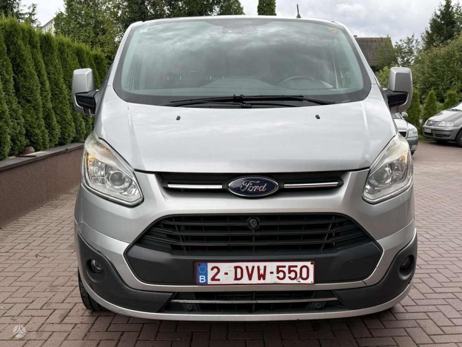 Grey Ford Transit Custom 2016 in Utena, with an engine capacity of 2.00 L and mileage of 330 thousand km for 5450 €, photo 5 on AUTOMOTO.COM.LV