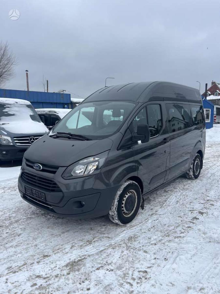Grey Ford Transit Custom 2017 in Klaipeda, with an engine capacity of 2.00 L and mileage of 197 thousand km for 10900 €, photo 1 on AUTOMOTO.COM.LV
