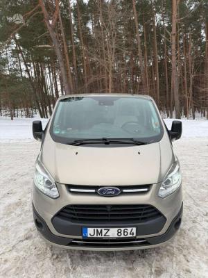 Pelēks Ford Transit Custom 2017 Marijampole, ar dzinēja tilpumu 2.00 L un nobraukumu 272 tūkst. km par 10800 €, foto  vietnē AUTOMOTO.COM.LV