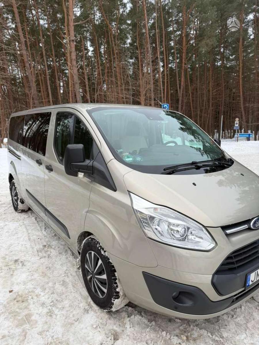 Pelēks Ford Transit Custom 2017 Marijampole, ar dzinēja tilpumu 2.00 L un nobraukumu 272 tūkst. km par 10800 €, foto 3 vietnē AUTOMOTO.COM.LV