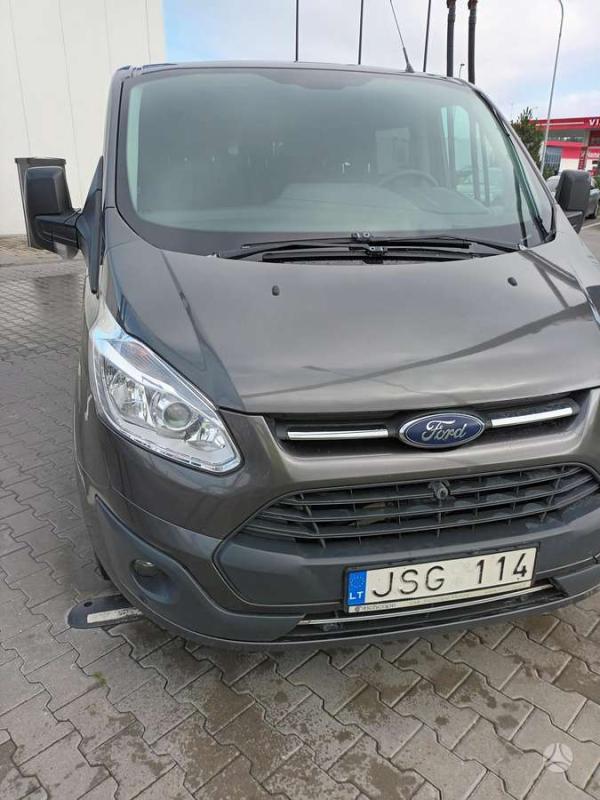 Pelēks Ford Transit Custom 2017 Viļņa, ar dzinēja tilpumu 2.00 L un nobraukumu 280 tūkst. km par 8000 €, foto  vietnē AUTOMOTO.COM.LV