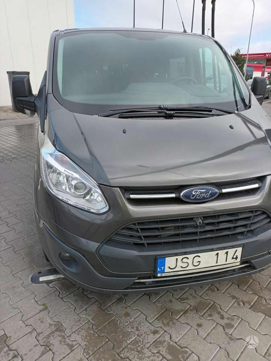 Pelēks Ford Transit Custom 2017 Viļņa, ar dzinēja tilpumu 2.00 L un nobraukumu 280 tūkst. km par 8000 €, foto 1 vietnē AUTOMOTO.COM.LV