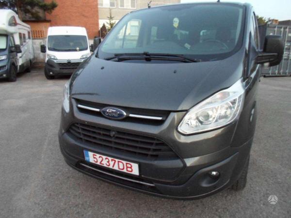 Grey Ford Transit Custom 2017 in Siauliai, with an engine capacity of 2.00 L and mileage of 221 thousand km for 11400 €, photo 3 on AUTOMOTO.COM.LV