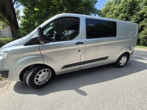 Grey Ford Transit Custom 2017 in Vilnius, with an engine capacity of 2.20 L and mileage of 346 thousand km for 8100 €, photo 5 on AUTOMOTO.COM.LV