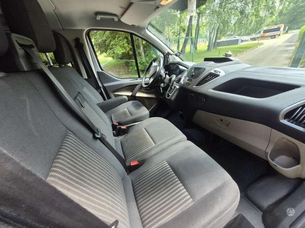 Grey Ford Transit Custom 2017 in Vilnius, with an engine capacity of 2.20 L and mileage of 346 thousand km for 8100 €, photo 10 on AUTOMOTO.COM.LV