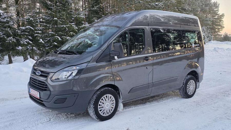 Pelēks Ford Transit Custom 2018 Klaipėda, ar dzinēja tilpumu 2.00 L un nobraukumu 220 tūkst. km par 10890 €, foto 1 vietnē AUTOMOTO.COM.LV