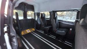 Grey Ford Transit Custom 2018 in Klaipeda, with an engine capacity of 2.00 L and mileage of 220 thousand km for 10890 €, photo 4 on AUTOMOTO.COM.LV