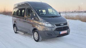 Grey Ford Transit Custom 2018 in Klaipeda, with an engine capacity of 2.00 L and mileage of 220 thousand km for 10890 €, photo 10 on AUTOMOTO.COM.LV