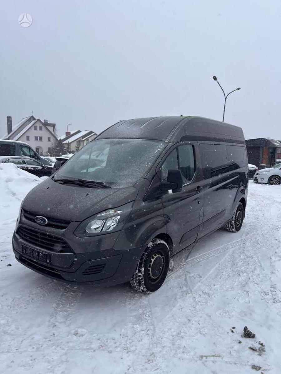 Pelēks Ford Transit Custom 2018 Klaipėda, ar dzinēja tilpumu 2.00 L un nobraukumu 155 tūkst. km par 12900 €, foto 1 vietnē AUTOMOTO.COM.LV