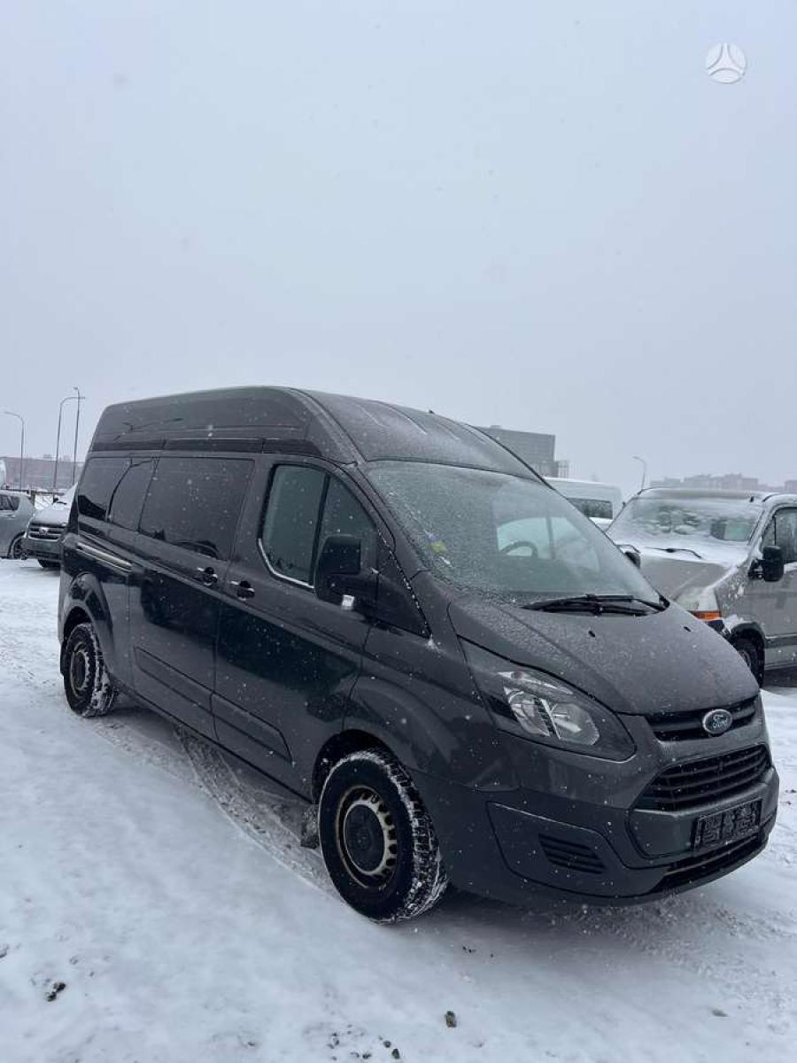 Pelēks Ford Transit Custom 2018 Klaipėda, ar dzinēja tilpumu 2.00 L un nobraukumu 155 tūkst. km par 12900 €, foto 3 vietnē AUTOMOTO.COM.LV