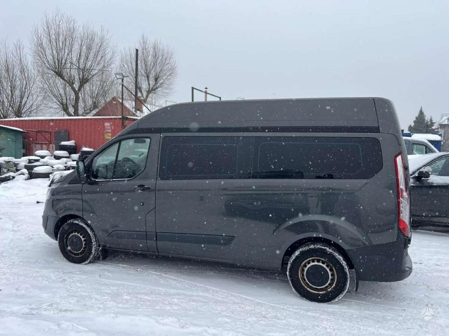 Pelēks Ford Transit Custom 2018 Klaipėda, ar dzinēja tilpumu 2.00 L un nobraukumu 155 tūkst. km par 12900 €, foto 8 vietnē AUTOMOTO.COM.LV