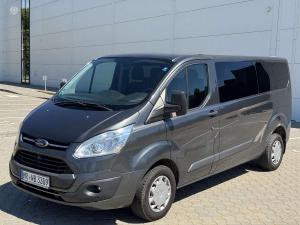 Grey Ford Transit Custom 2018 in Kaunas, with an engine capacity of 2.00 L and mileage of 201 thousand km for 12500 €, photo 3 on AUTOMOTO.COM.LV