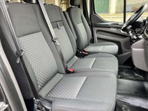 Grey Ford Transit Custom 2018 in Kelme, with an engine capacity of 2.00 L and mileage of 259 thousand km for 14800 €, photo 17 on AUTOMOTO.COM.LV