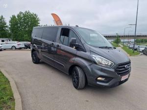 Grey Ford Transit Custom 2020 in Kaunas, with an engine capacity of 2.00 L and mileage of 240 thousand km for 17250 €, photo 4 on AUTOMOTO.COM.LV