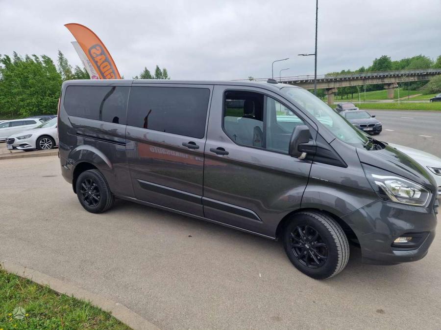 Grey Ford Transit Custom 2020 in Kaunas, with an engine capacity of 2.00 L and mileage of 240 thousand km for 17250 €, photo 6 on AUTOMOTO.COM.LV