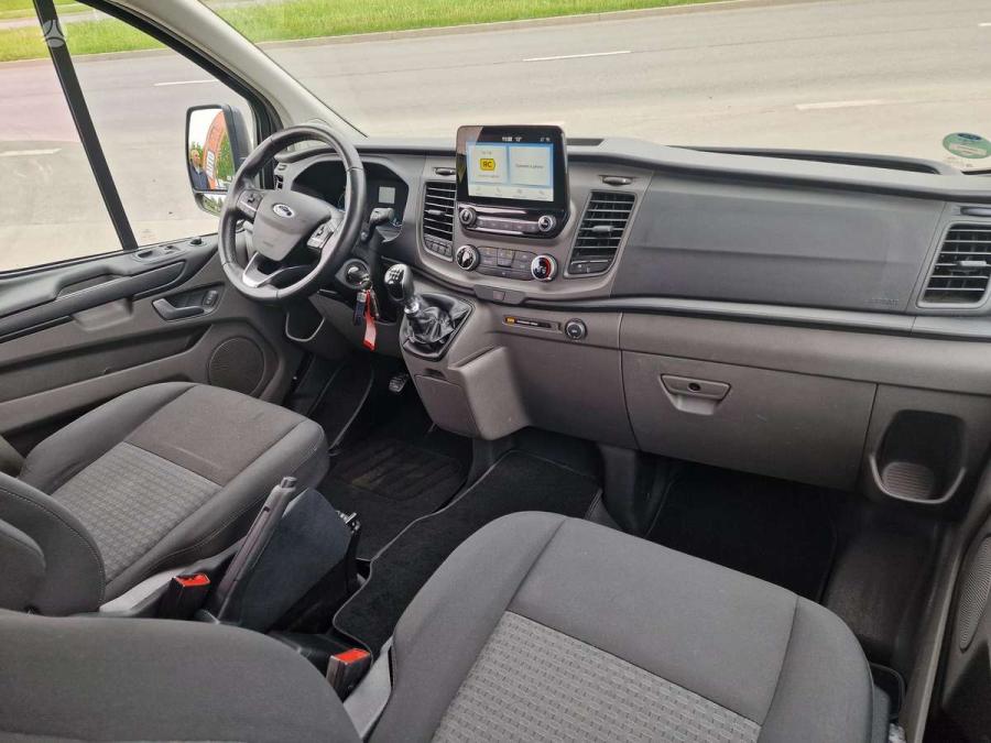 Grey Ford Transit Custom 2020 in Kaunas, with an engine capacity of 2.00 L and mileage of 240 thousand km for 17250 €, photo 22 on AUTOMOTO.COM.LV