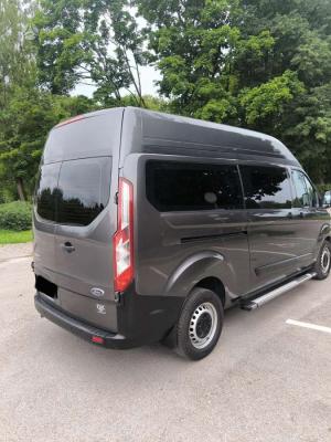 Grey Ford Transit Custom 2021 in Taurage, with an engine capacity of 2.00 L and mileage of 142 thousand km for 14800 €, photo 21 on AUTOMOTO.COM.LV