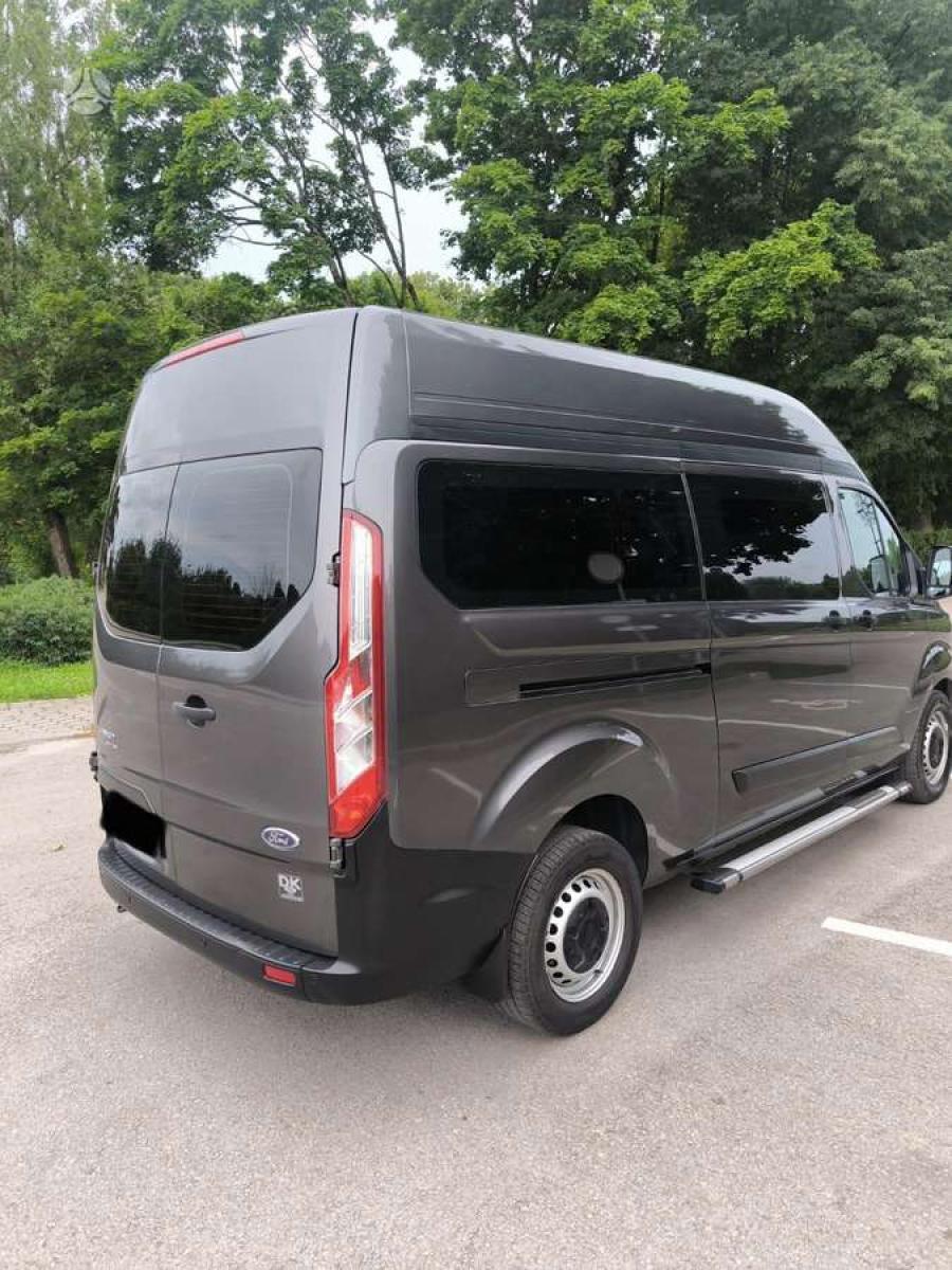 Grey Ford Transit Custom 2021 in Taurage, with an engine capacity of 2.00 L and mileage of 142 thousand km for 14800 €, photo 21 on AUTOMOTO.COM.LV
