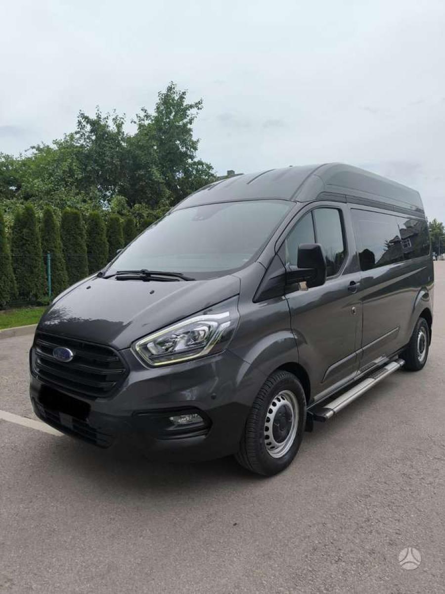 Grey Ford Transit Custom 2021 in Taurage, with an engine capacity of 2.00 L and mileage of 142 thousand km for 14800 €, photo 22 on AUTOMOTO.COM.LV