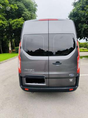 Grey Ford Transit Custom 2021 in Taurage, with an engine capacity of 2.00 L and mileage of 142 thousand km for 14800 €, photo 23 on AUTOMOTO.COM.LV