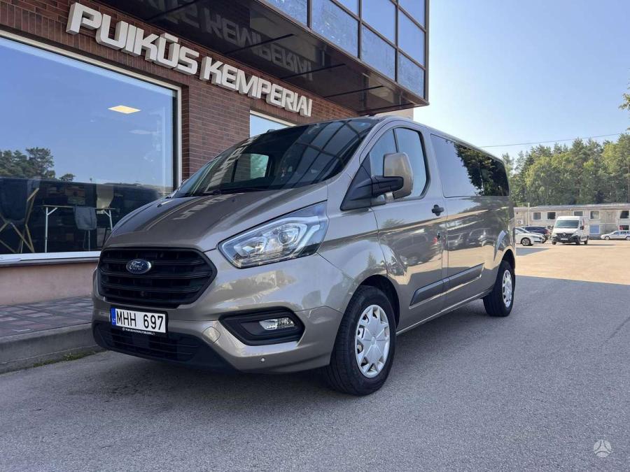 Pelēks Ford Transit Custom 2022 Viļņa, ar dzinēja tilpumu 2.00 L un nobraukumu 310 tūkst. km par 17182 €, foto 1 vietnē AUTOMOTO.COM.LV