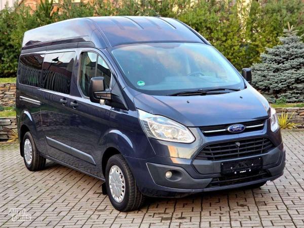 Pelēks Ford Transit Custom 2014 Viļņa, ar dzinēja tilpumu 2.20 L un nobraukumu 213 tūkst. km par 12200 €, foto 1 vietnē AUTOMOTO.COM.LV