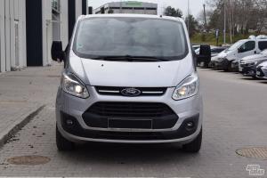Grey Ford Transit Custom 2014 in Vilnius, with an engine capacity of 2.20 L and mileage of 274 thousand km for 11450 €, photo 3 on AUTOMOTO.COM.LV
