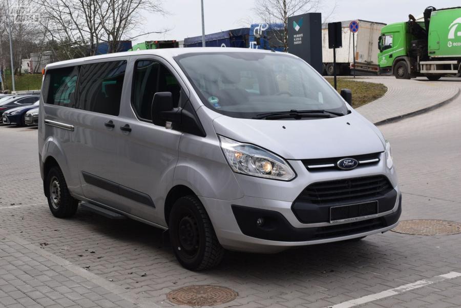 Grey Ford Transit Custom 2014 in Vilnius, with an engine capacity of 2.20 L and mileage of 274 thousand km for 11450 €, photo 4 on AUTOMOTO.COM.LV