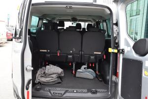 Grey Ford Transit Custom 2014 in Vilnius, with an engine capacity of 2.20 L and mileage of 274 thousand km for 11450 €, photo 8 on AUTOMOTO.COM.LV