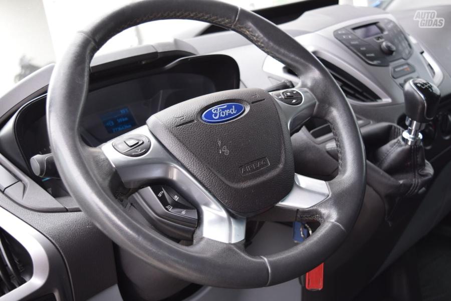 Grey Ford Transit Custom 2014 in Vilnius, with an engine capacity of 2.20 L and mileage of 274 thousand km for 11450 €, photo 13 on AUTOMOTO.COM.LV
