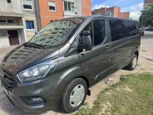 Pelēks Ford Transit Custom 2018 Klaipėda, ar dzinēja tilpumu 2.00 L un nobraukumu 192 tūkst. km par 16200 €, foto 4 vietnē AUTOMOTO.COM.LV