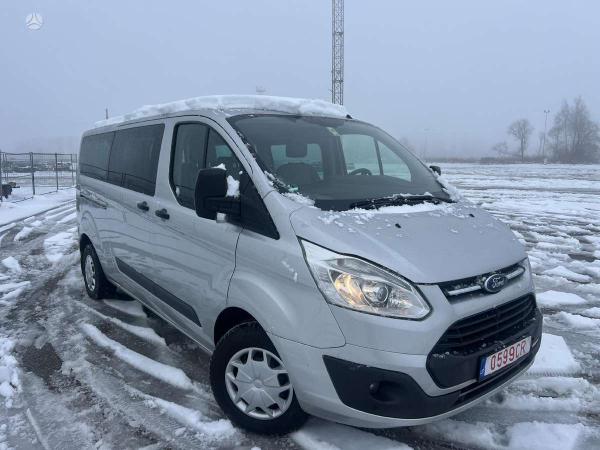 Grey Ford Transit Custom 2016 in Marijampole, with an engine capacity of 2.00 L and mileage of 256 thousand km for 12850 €, photo 3 on AUTOMOTO.COM.LV
