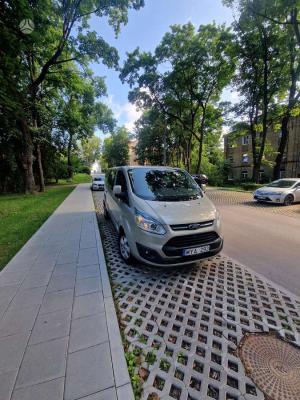 Grey Ford Transit Custom 2016 in Vilnius, with an engine capacity of 2.20 L and mileage of 131 thousand km for 13000 €, photo 7 on AUTOMOTO.COM.LV