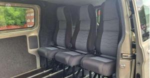 Grey Ford Transit Custom 2016 in Vilnius, with an engine capacity of 2.20 L and mileage of 131 thousand km for 13000 €, photo 11 on AUTOMOTO.COM.LV